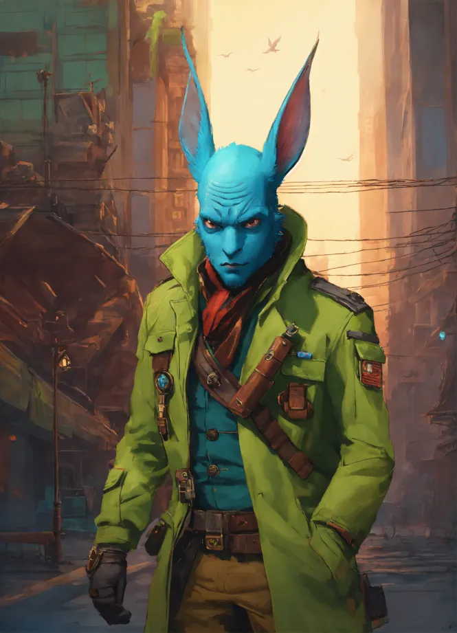 Lexica - rabbit cyberpunk
