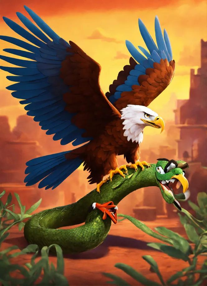 Lexica - tenochtitlan eagle snake
