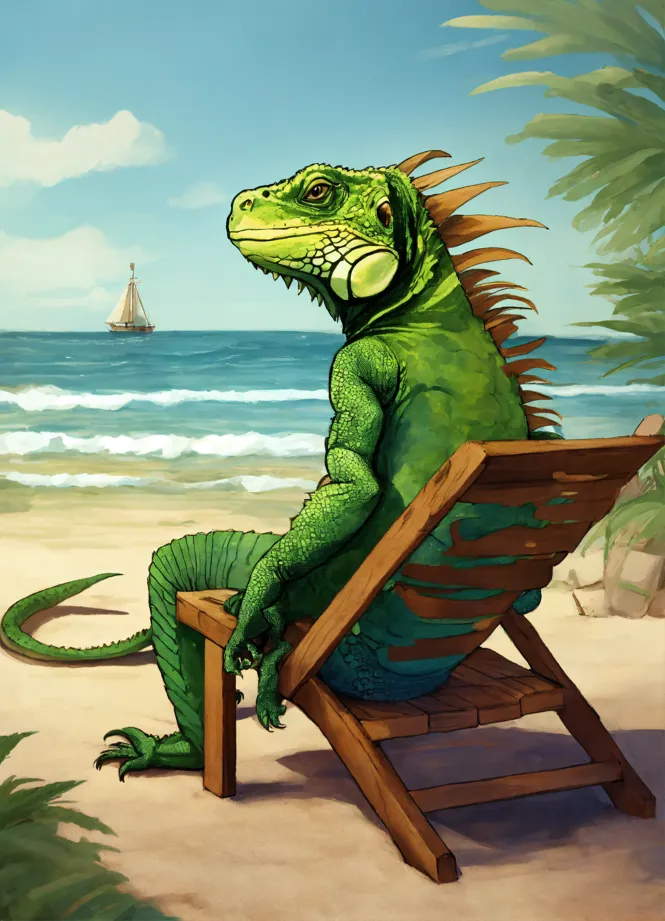 Lexica - iguana