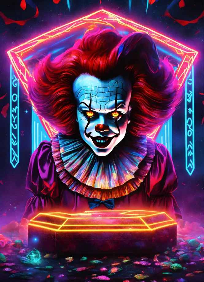 Lexica - cyberpunk clown