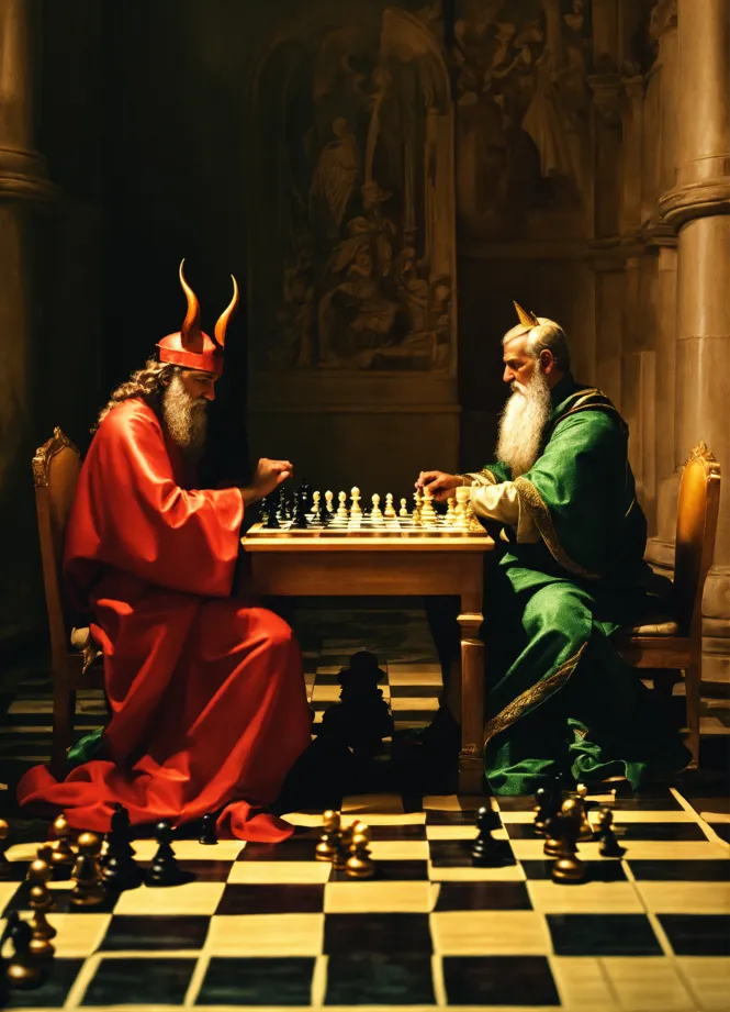 God Vs Devil Chess