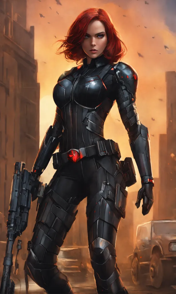 Black Widow The Avengers Full Body
