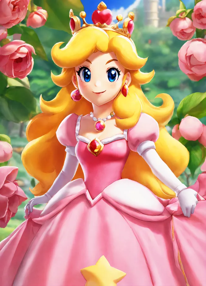 Lexica - princess peach