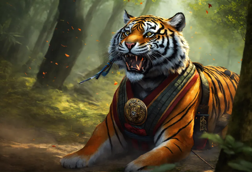 Lexica - tiger ninja