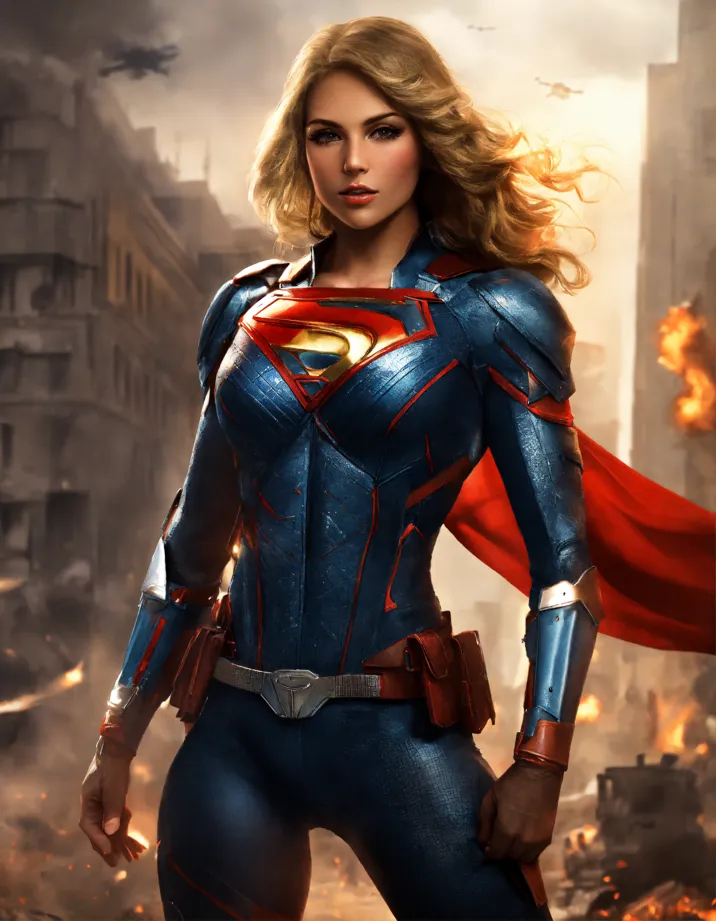 Lexica - taylor swift as supergirl