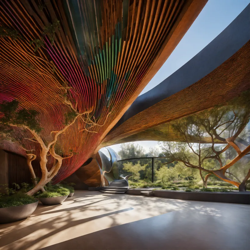 Lexica - organic architecture interior