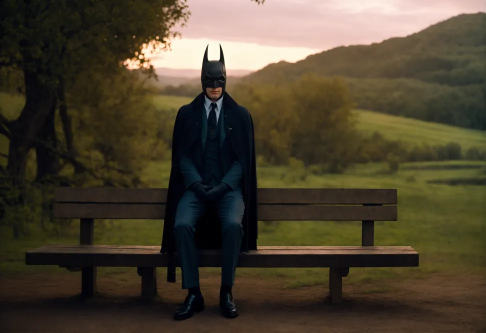 Lexica - batman as a writer