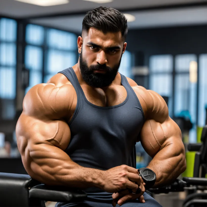 Lexica Flexing Biceps