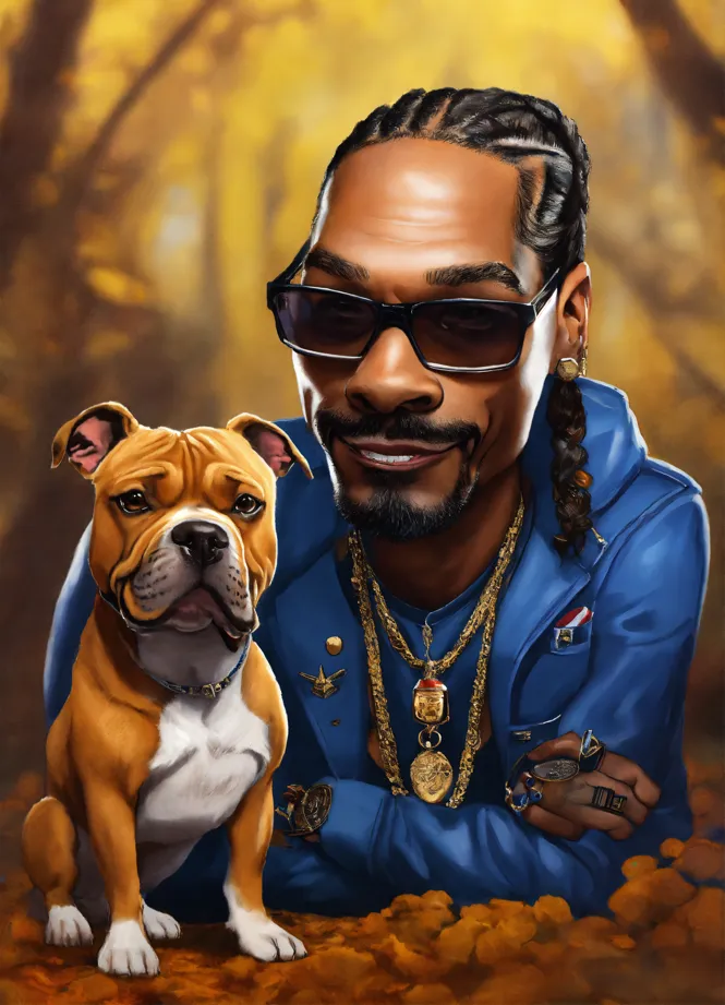 Lexica - animated version of snoop dog