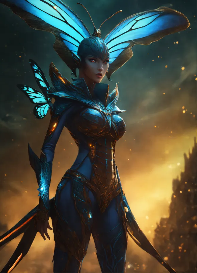 Lexica - insect woman