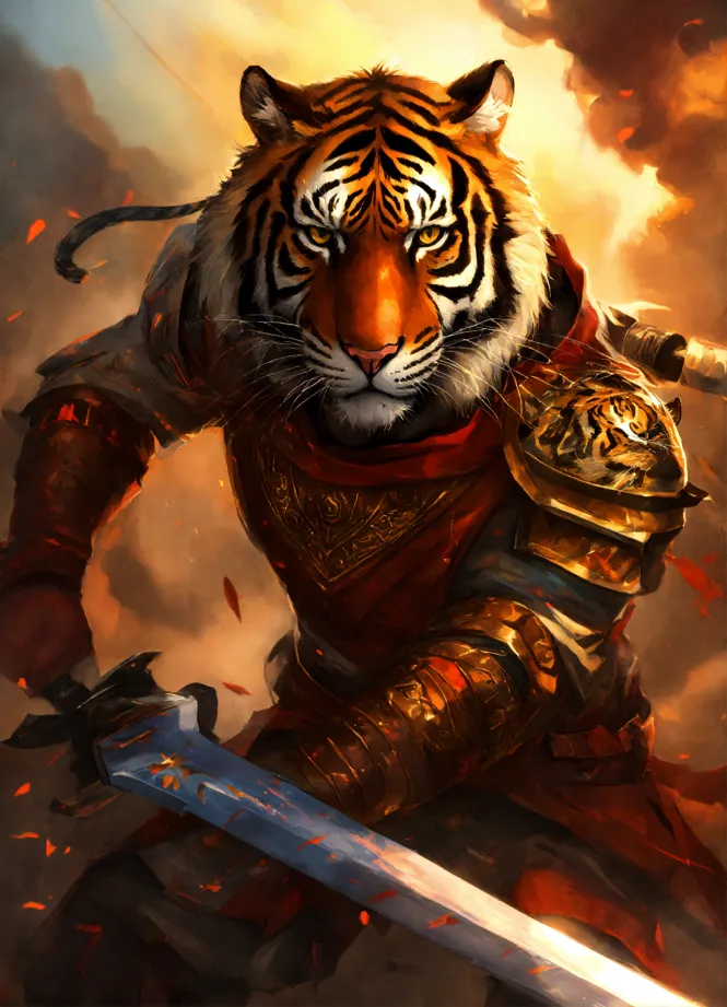 Lexica - tiger ninja