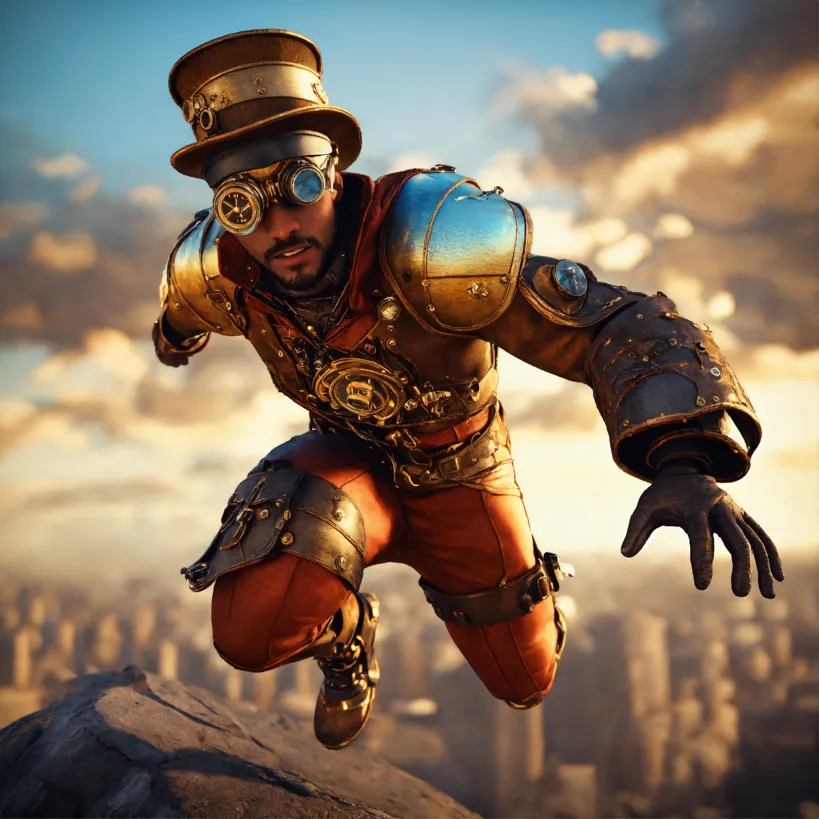 Lexica - midjourney steampunk