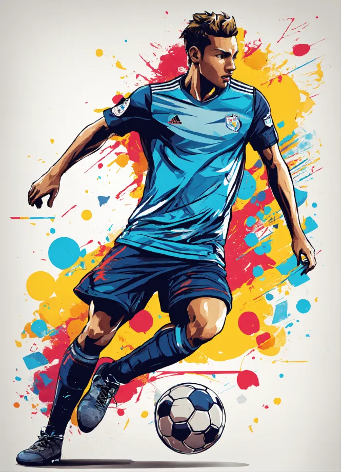 Lexica - pop art of soccer