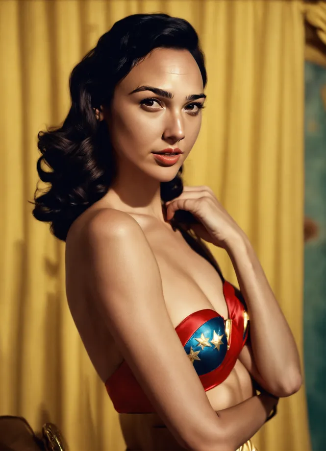 Lexica - sofia carson posing in bikini