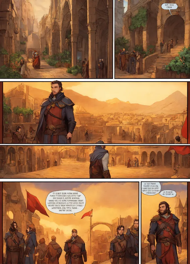 Lexica - baldurs gate 3 comic