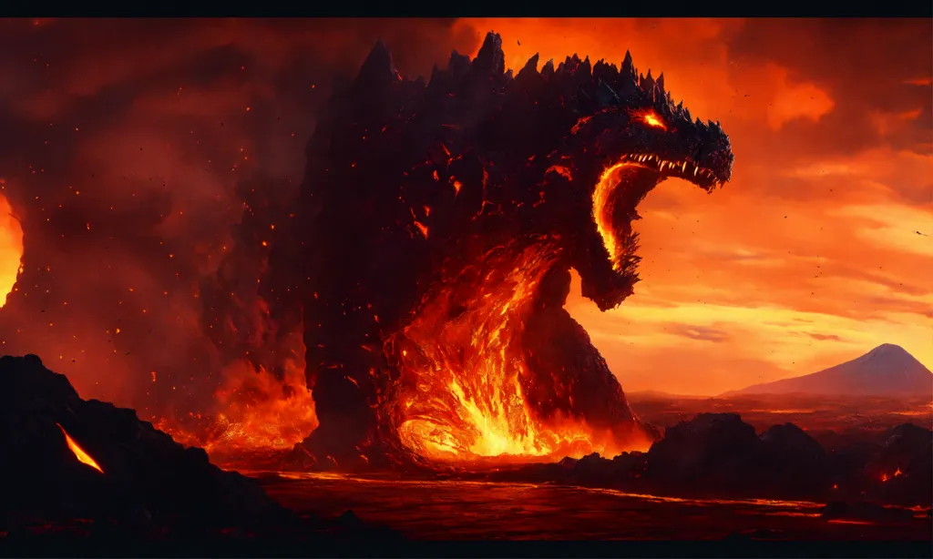 Lava Monster Godzilla