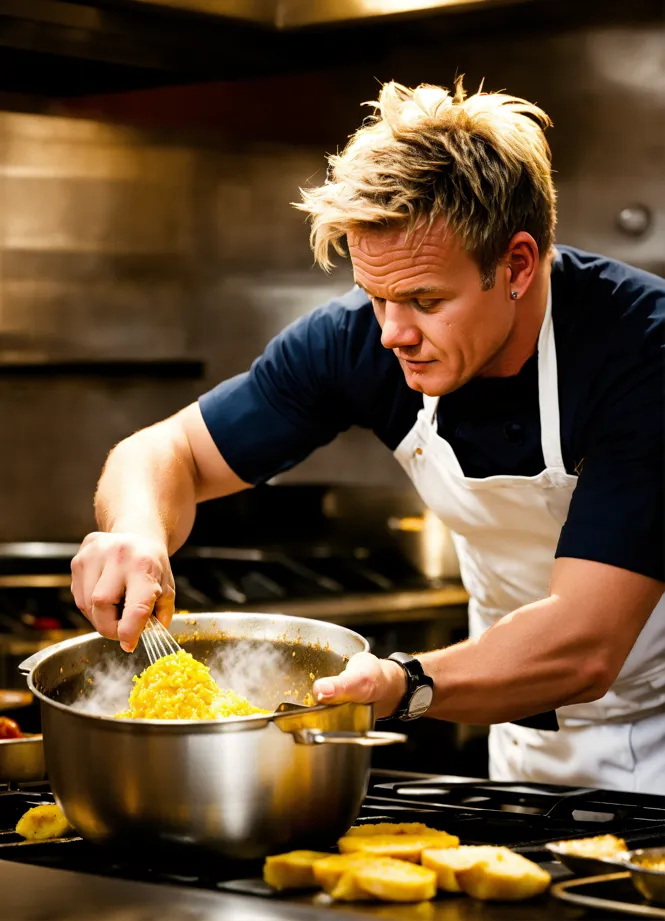 Lexica - ronaldo cooking