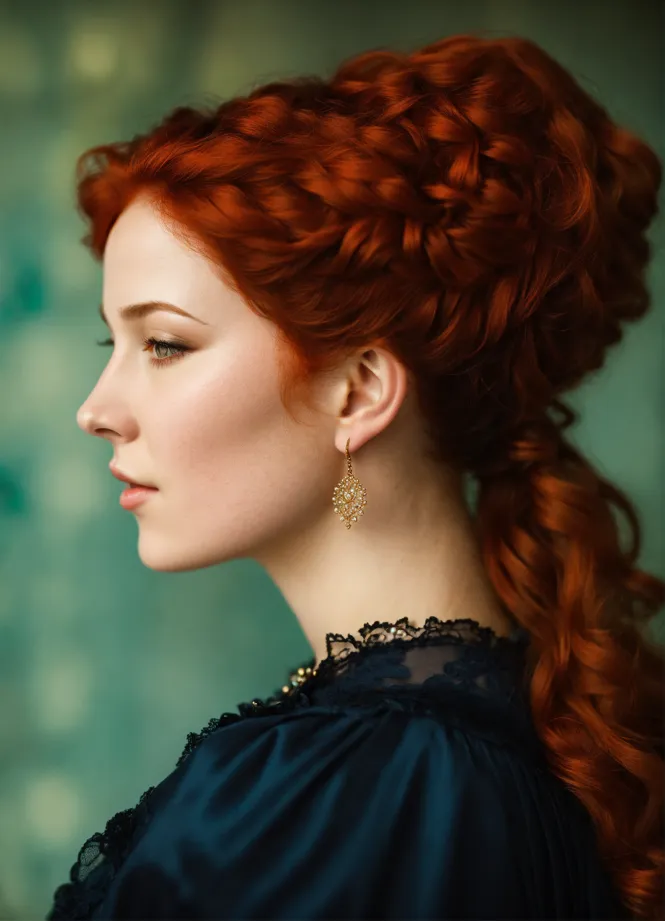 Lexica - victorian updo
