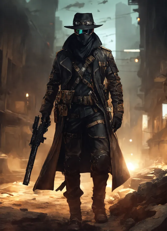 Lexica - gunslinger outfit