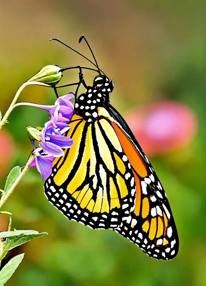 Lexica - monarch bird