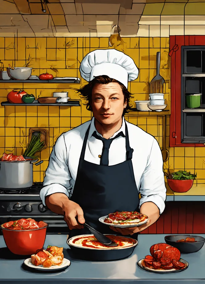 Lexica - ronaldo cooking