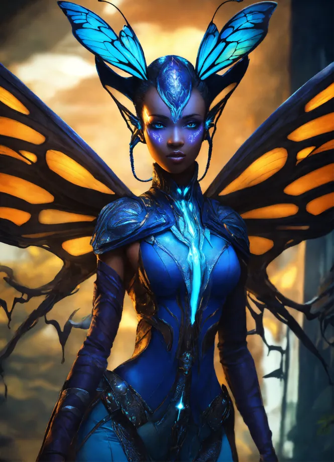 Lexica - insect woman