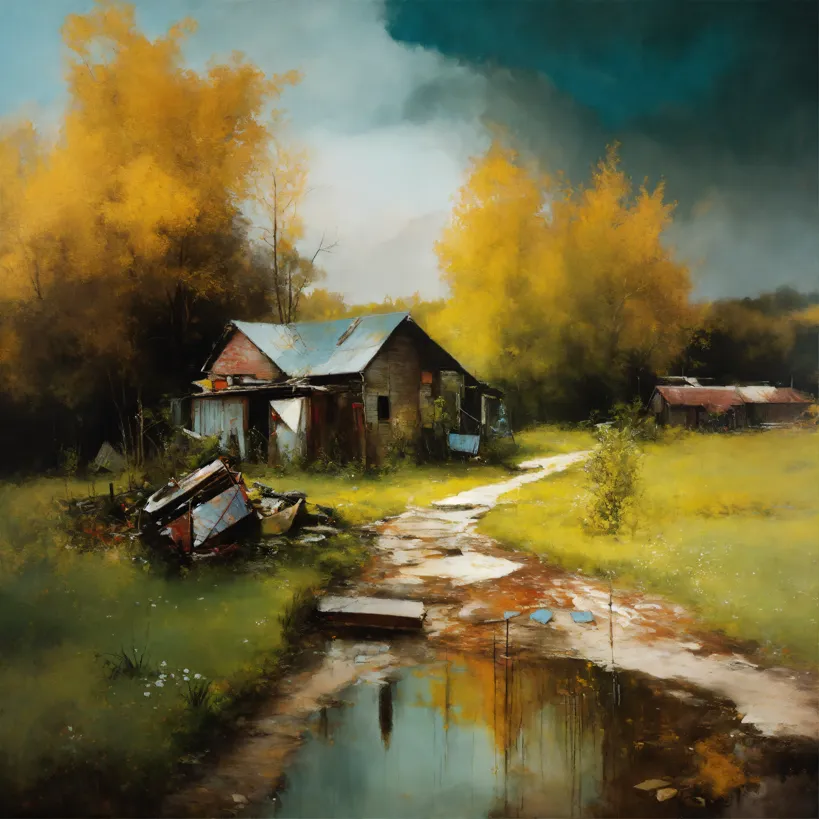 Lexica - decaying landscapes