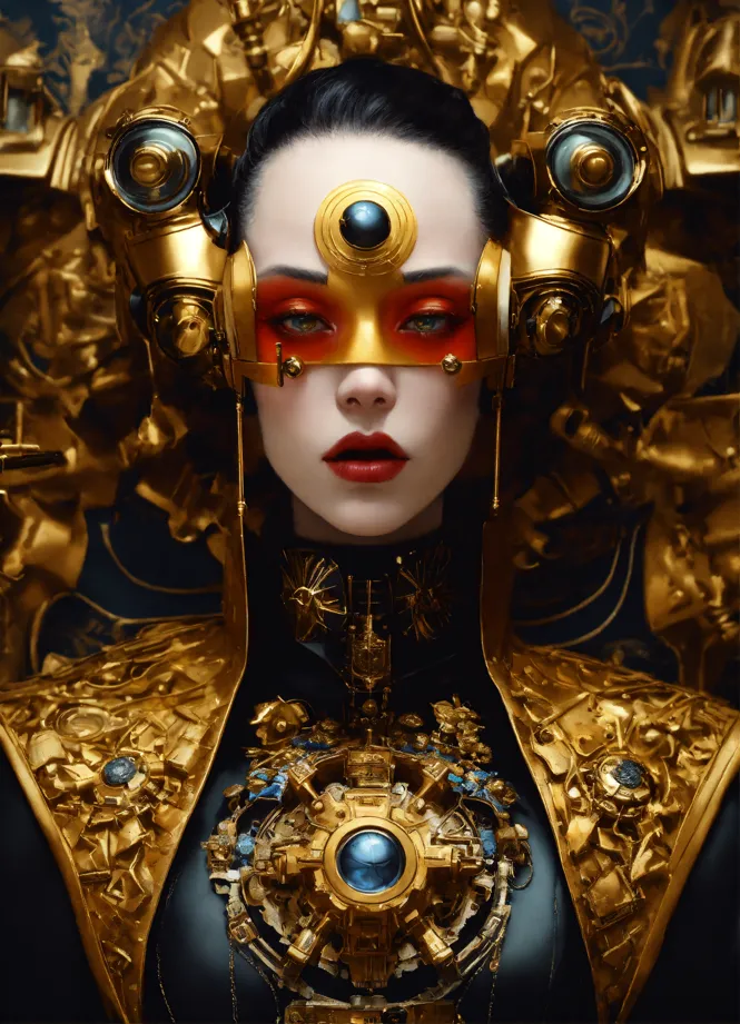 Lexica - rococo cyberpunk