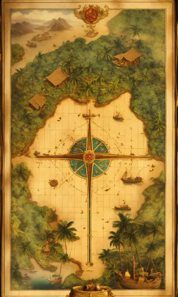 Lexica - tabletop map