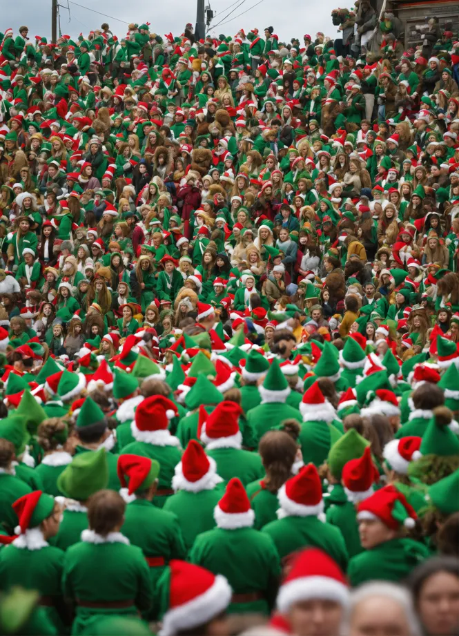 Lexica - crowd in the stands