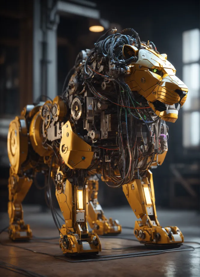 Lexica - /mechanical lion