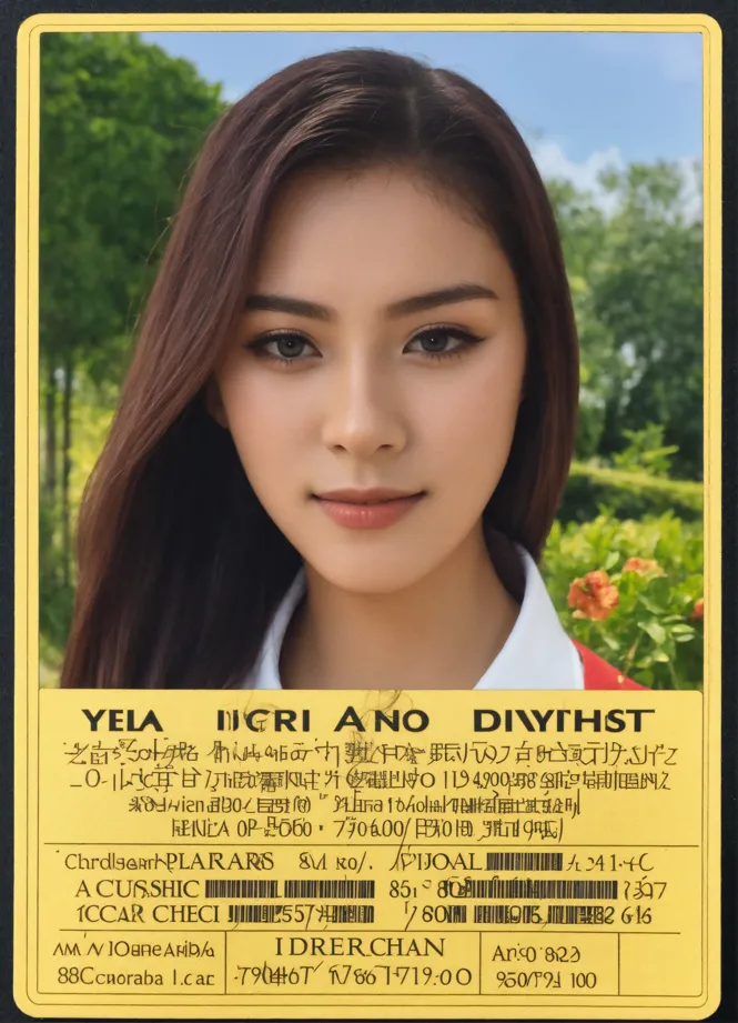 Lexica - 4k trading card template