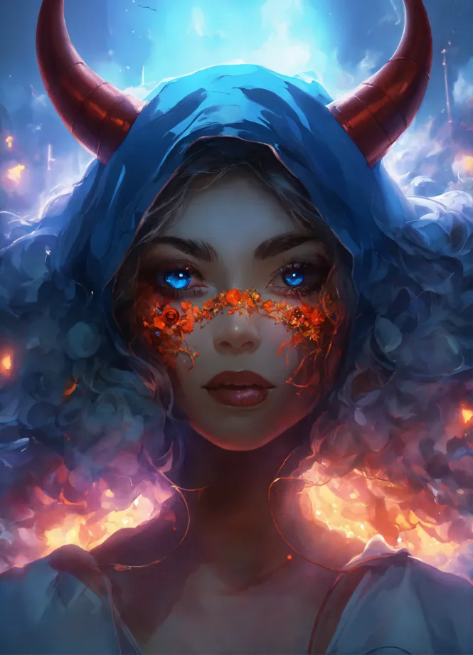 Lexica Demon Girl