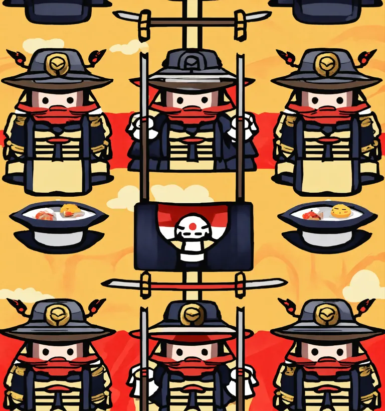 Lexica - samurai emoji