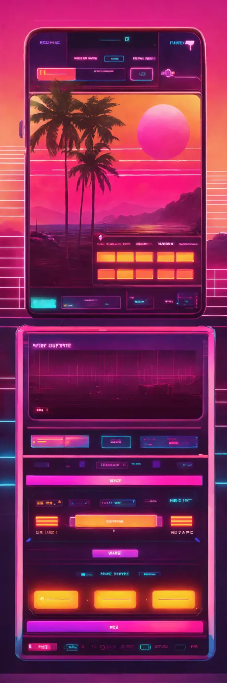Lexica - vaporwave