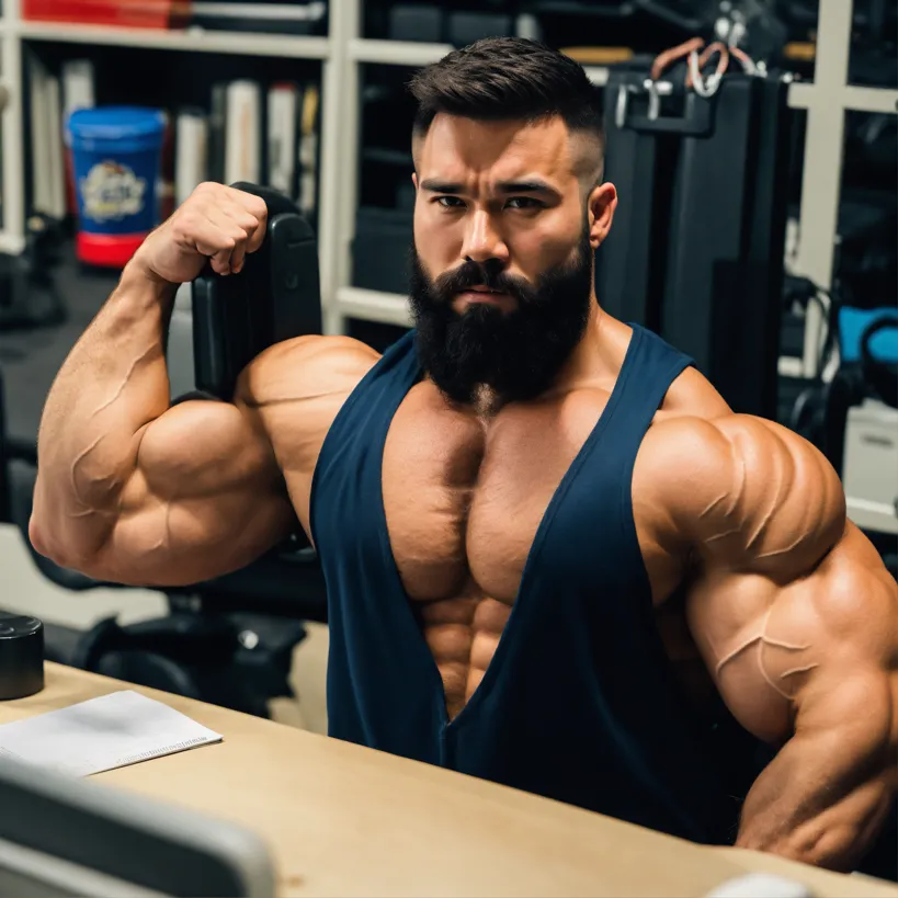 Lexica Flexing Biceps