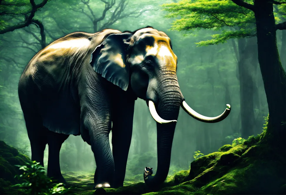 Lexica - giant elephant