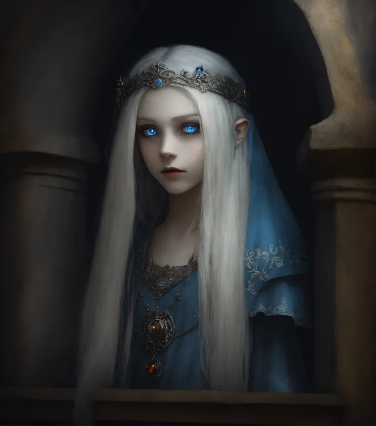 Lexica - princess zelda crying