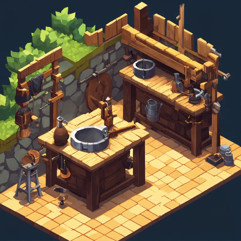 Lexica - isometric tabletop rpg dungeon map