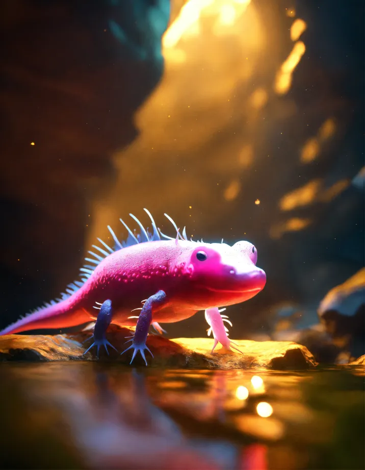 Lexica - axolotl