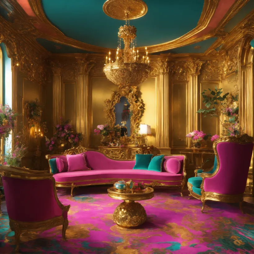 Lexica - rococo cyberpunk