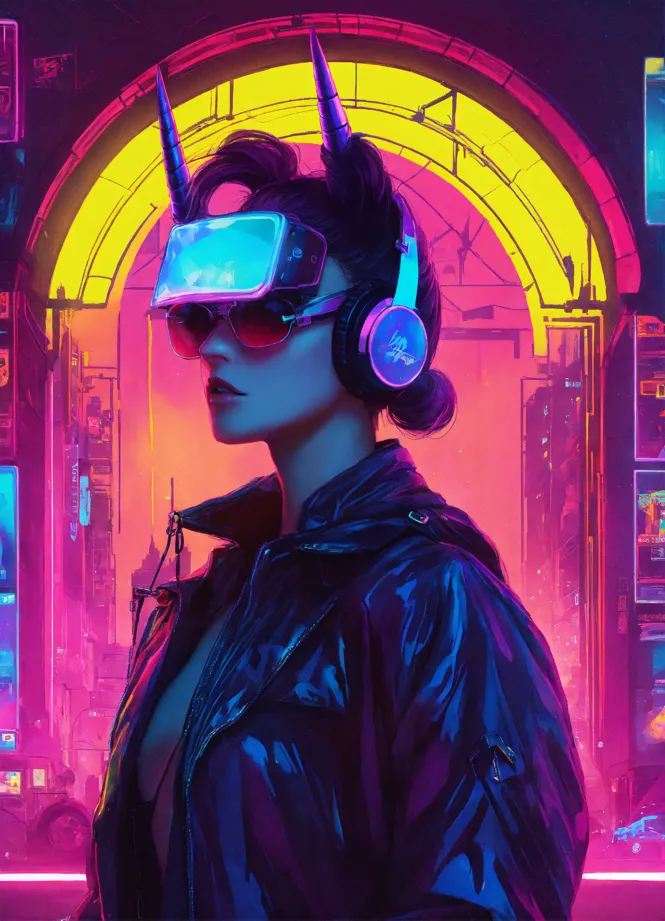 Lexica - cyberpunk batgirl