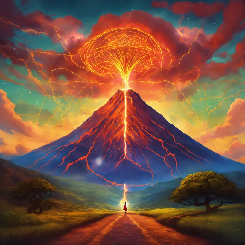 Lexica - erupting-volcano