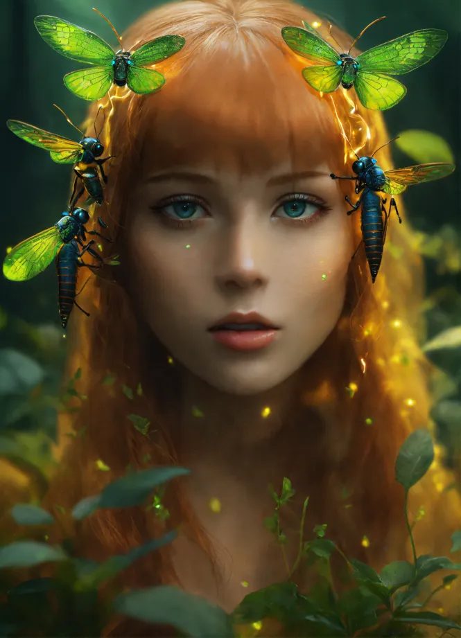 Lexica - insect woman