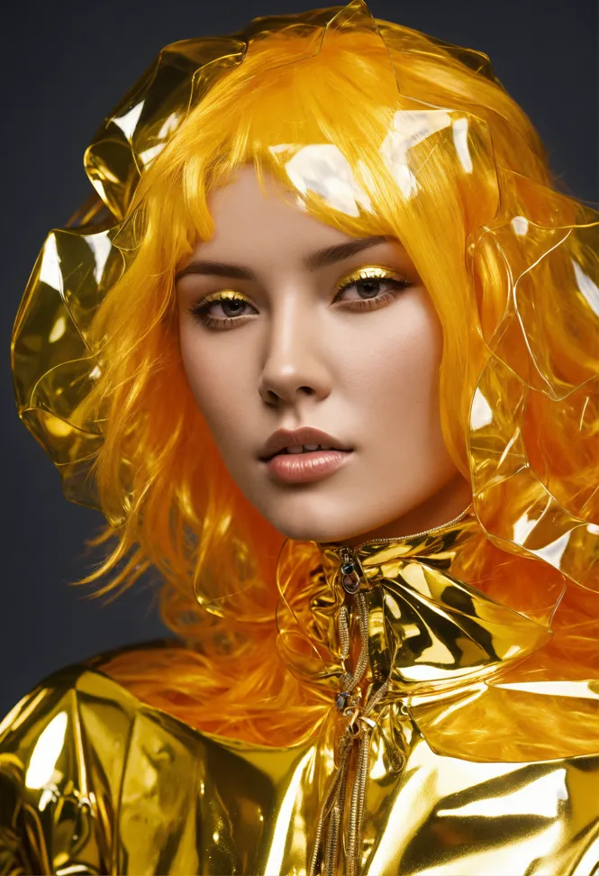 Lexica - plastic hair