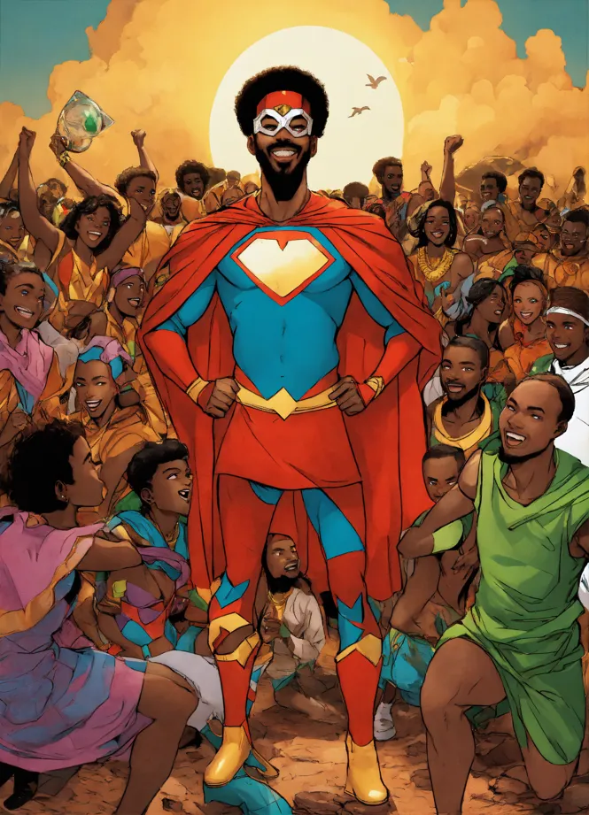 Lexica - african superman