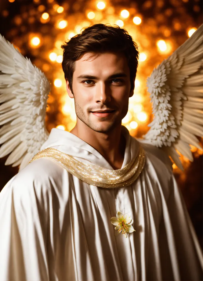 Lexica - beautiful male angel