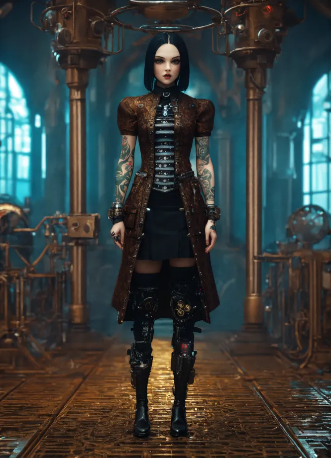 Lexica - victorian cyberpunk.