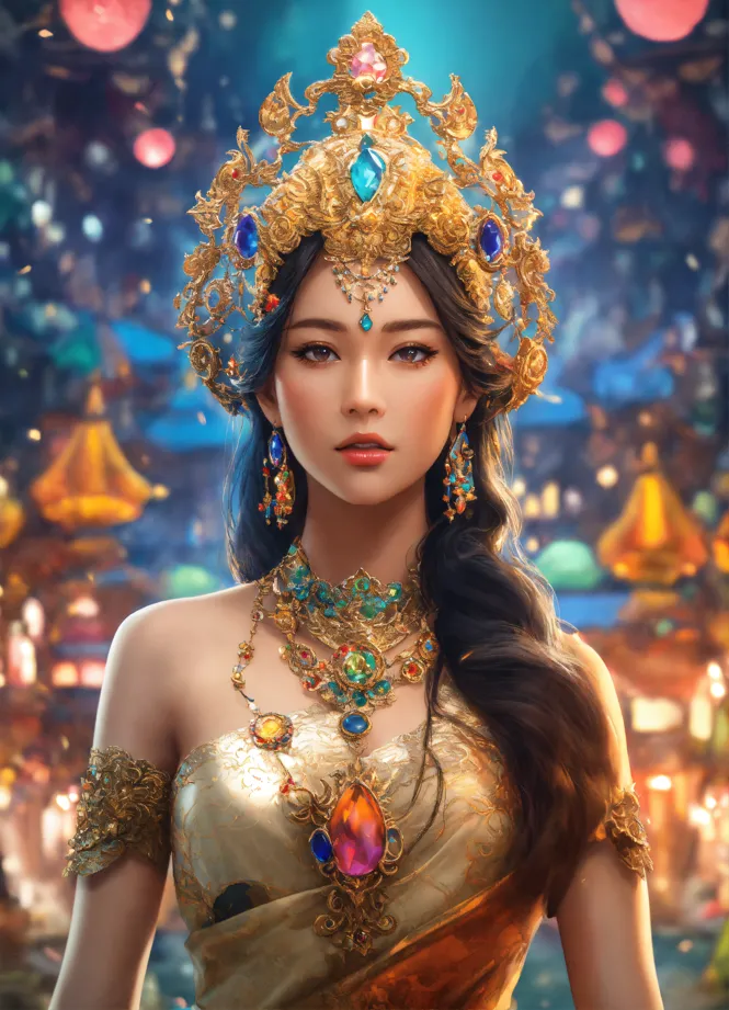 Lexica - anime thai girl