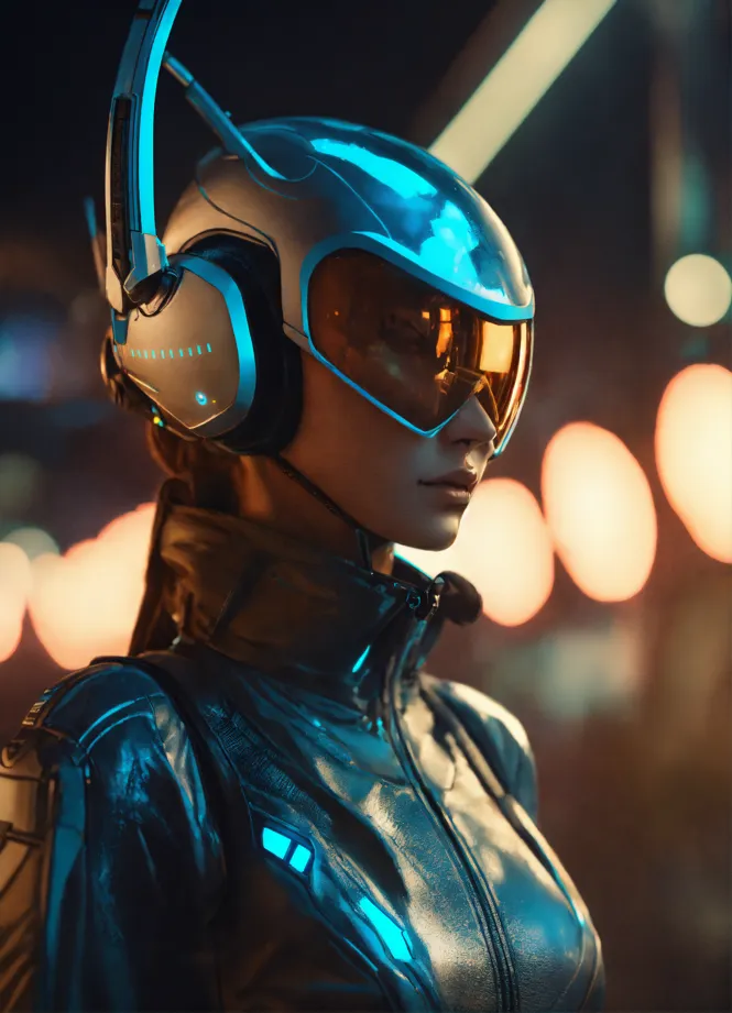 Lexica - cyberpunk batgirl